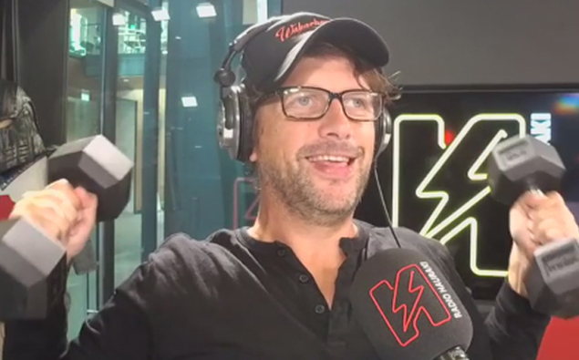 Matt Heath has a strange new workout routine