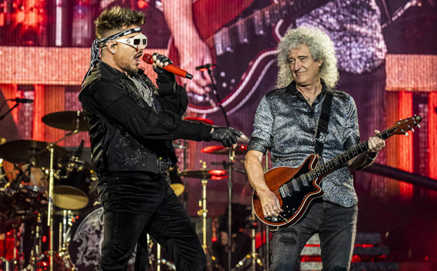 Photos of Queen live in Wellington