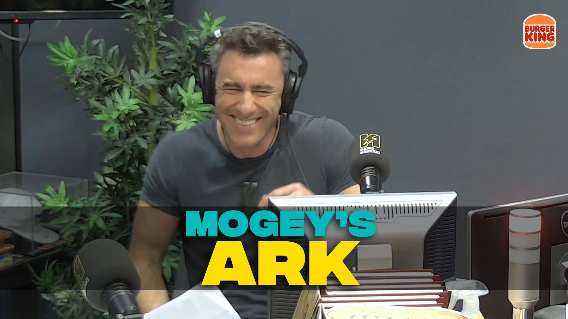 Mogey's building an ark in his rental...