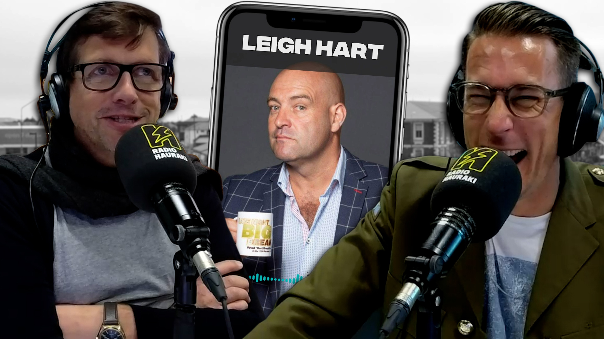 How Leigh Hart ended up sleeping on a random families' couch