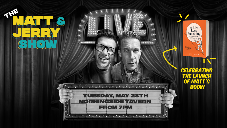 Matt & Jerry Live: The Book Launch!